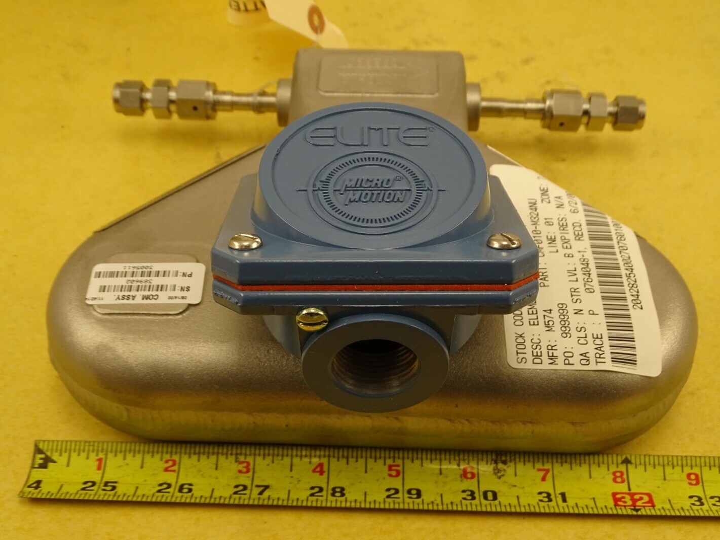 Micro Motion CMF010M324NU Mass Flow Sensor for sale online | eBay