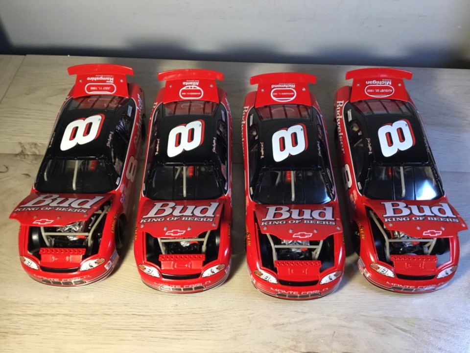 XRARE 4-1:24 Dale Earnhardt Jr #8 BUDWEISER 1999 ROOKIE DIECAST NASCAR ...