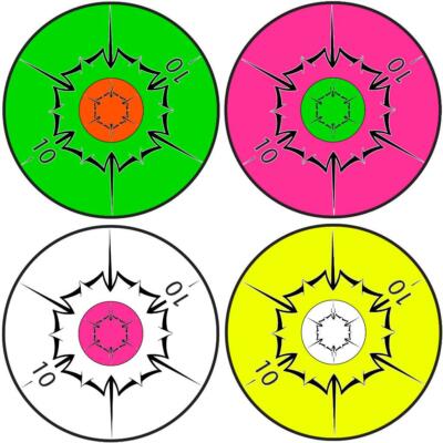White Water Archery 3d Scoring Bi Color 10 Ring IBO Center Bullseye 5 ...