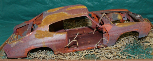 ( DS ) 1970 Chevy Chevelle SS , body , rusted, abandon , barn find ...