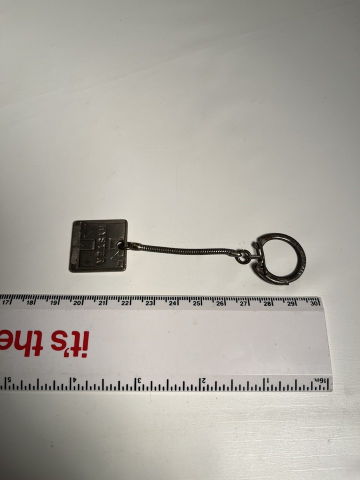 Vntg Hyster Keychain Heavy Equipment Metal HTF Zipper Pull Fob ...