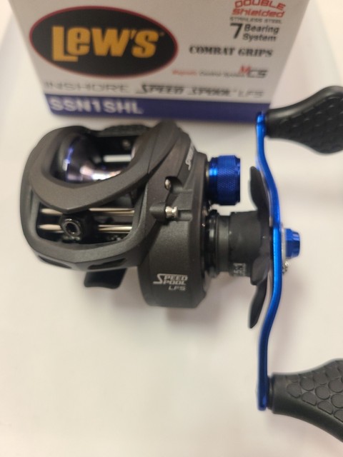 Lew's Inshore Speed Spool LFS 7.5 1 Left Hand Casting Reel SSN1SHL for ...