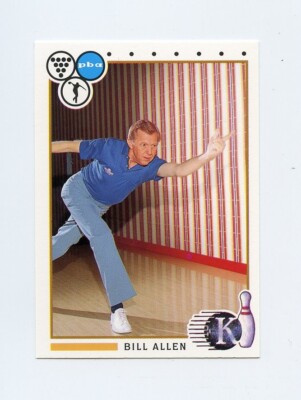 #TN27990 BILL ALLEN Bowling Card | eBay