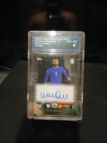 Topps UEFA Euro 2024 Kyle Walker /99 Auto England | eBay