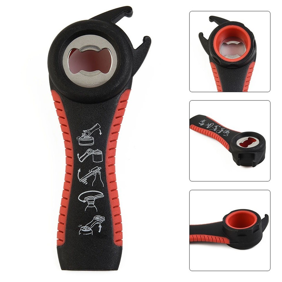 High Quality Can Opener 5 In 1 Bottle Opener Multifunctional Stainless ...