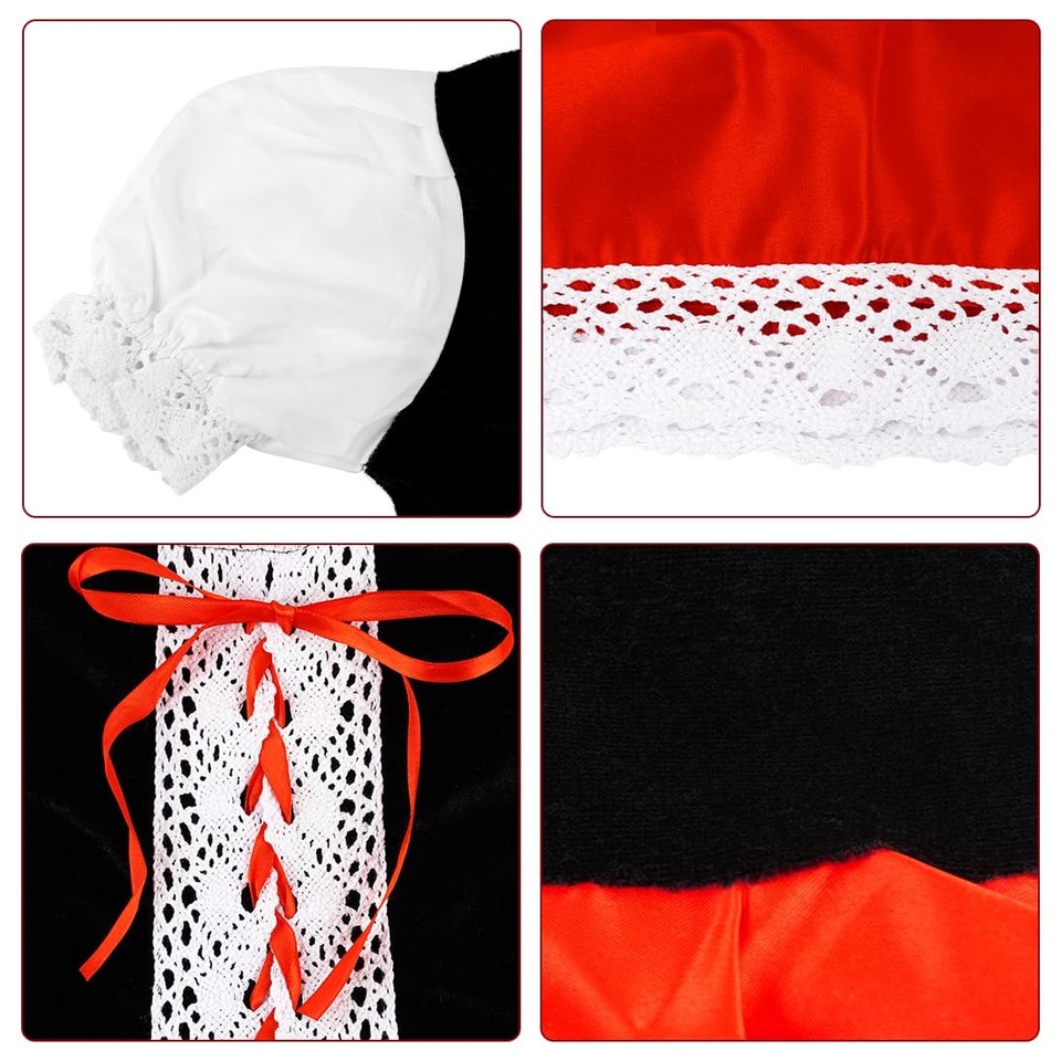 Déguisement Chaperon Rouge Enfant 130 Costume Chaperon Rouge Fille ...