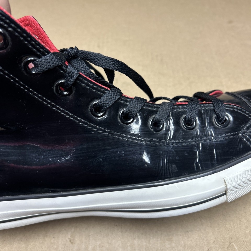 Converse All Star Chuck Taylor 111131 Black Patent Leather High Top ...