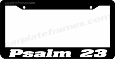 psalm 23 Christian Jesus License Plate Frame | eBay