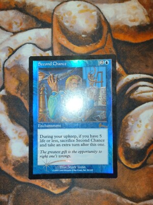 NM FOIL Second Chance Urza's Legacy ULG MTG Magic the Gathering | eBay