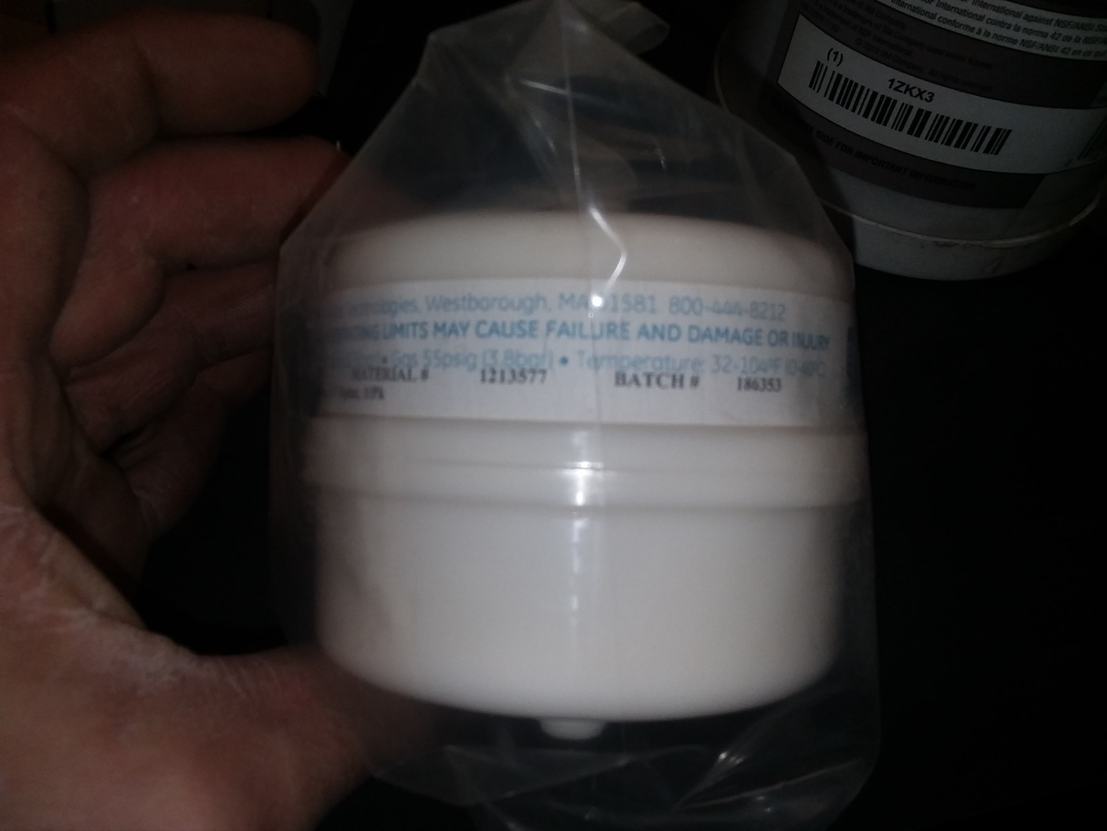 LOT OF 3 GE WATER & PROCESS FILTER CALYX CAPSULE 0.45 MICRON 1/4 ...