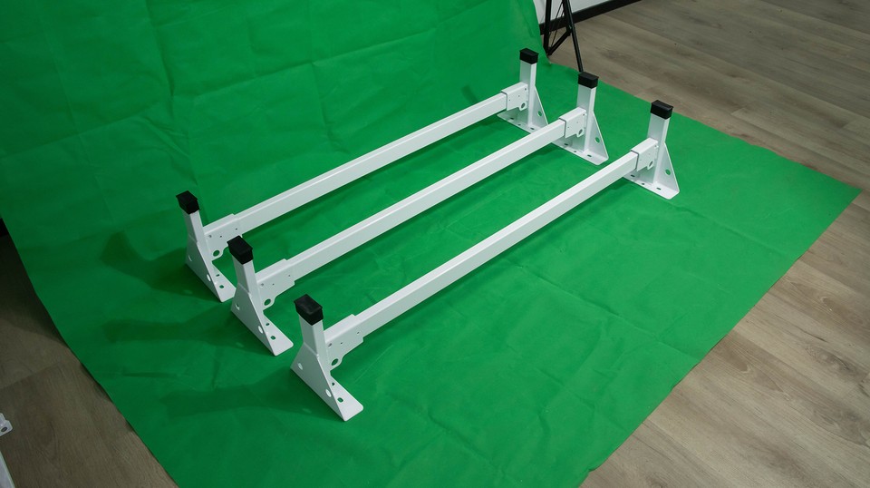 White 3 Bar Ladder Roof Van Rack For Ford Transit Connect 2014-2025 ...