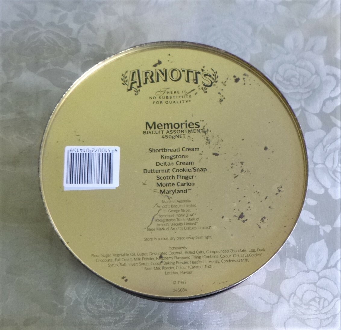 Collectable Arnott's Biscuit Tin *1997 Memories *Rosella | eBay Australia