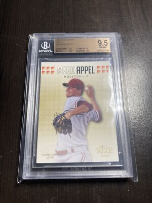 Mark Appel RIZE DRAFT LIMITED CARD OF 200 BECKETT 9.5 GEM MINT MLB 2013 ...