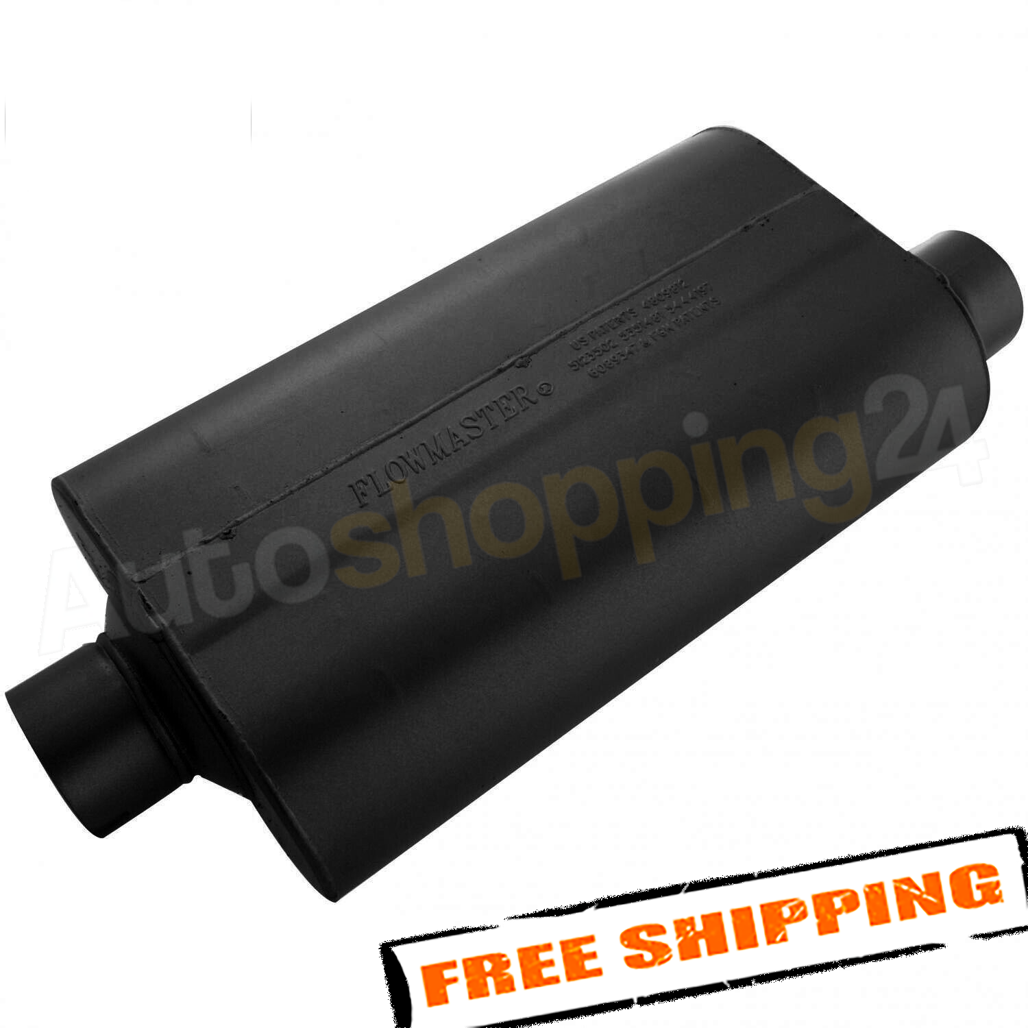 Flowmaster 53057 3.00 Center In/Offset Out Super 50 Series Chambered Muffler | eBay