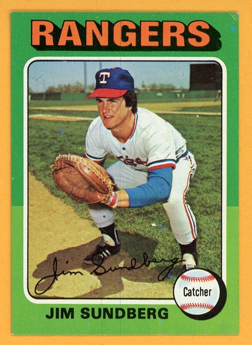 JIM SUNDBERG 1975 Topps Rookie RC #567 | eBay