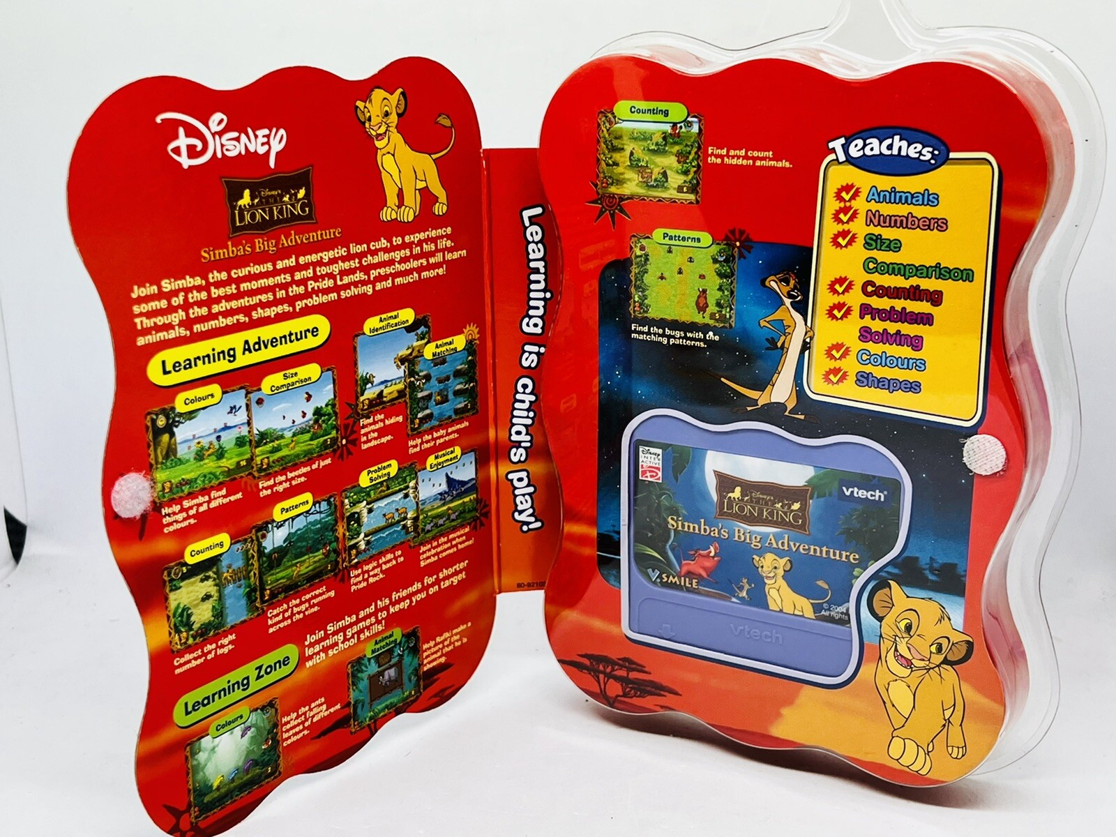 Disney Vtech V.Smile The Lion King Simba’s Big Adventure Age 3-5 | eBay
