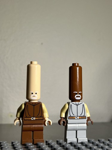 Lego Star Wars Custom TCS Long Head Ki Adi Mundi PAD PRINTED | eBay