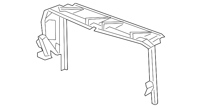 Genuine GM Upper Radiator Air Baffle 84618991 | eBay