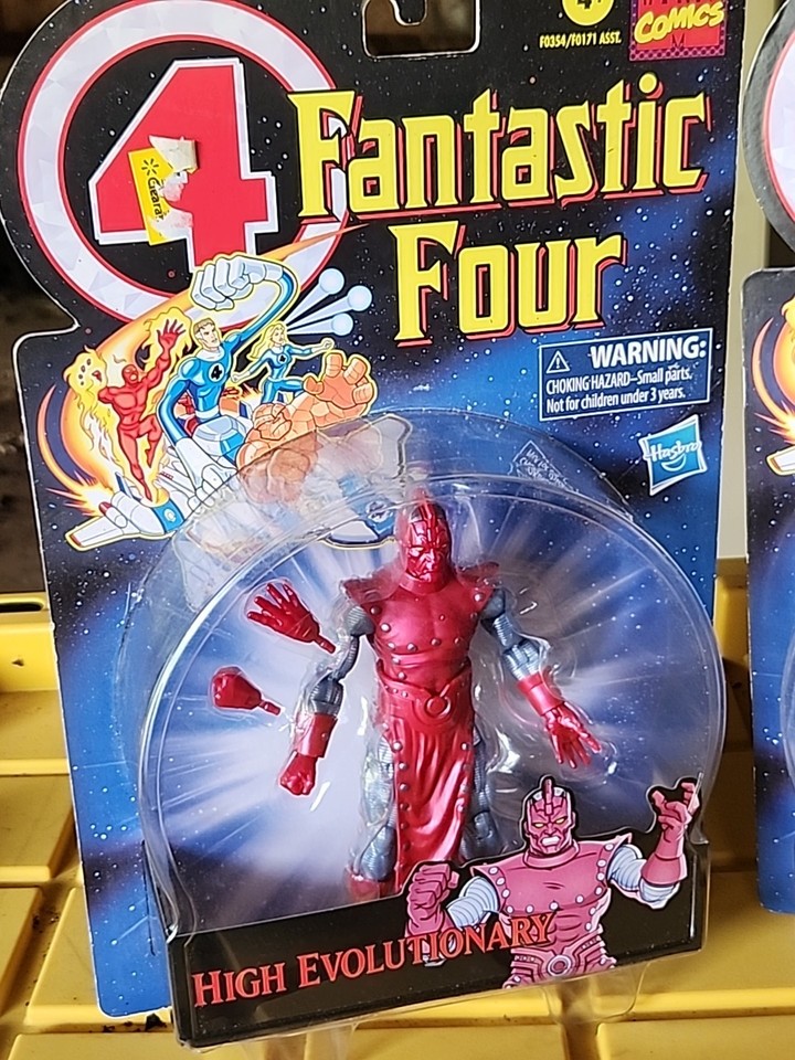Marvel Legends Fantastic Four. High Evolutionary & Psycho Man Action ...