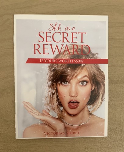 Victoria's Secret 2013 Secret Reward Discount Card Mailer Karlie ...