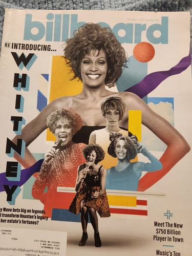 Billboard Magazine September 5, 2022 Whitney Houston Cover | eBay
