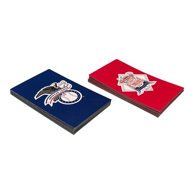 Monopoly Major League Baseball Edition League Cards Red and Blue ...