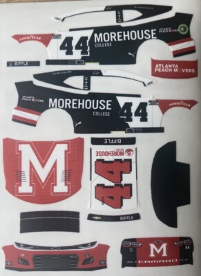 Custom 2022 Greg Biffle #44 Morehouse 1/64 Scale NASCAR Peel & Stick ...