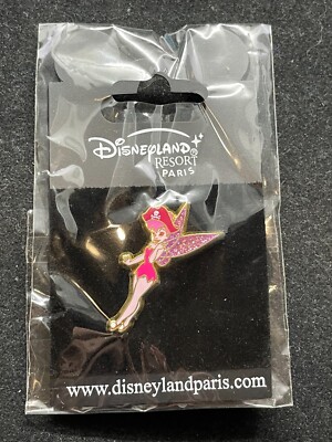 Disney Pin - DLRP - Tinker Bell - Pink Pirate - Glitter Sparkle 55941 ...
