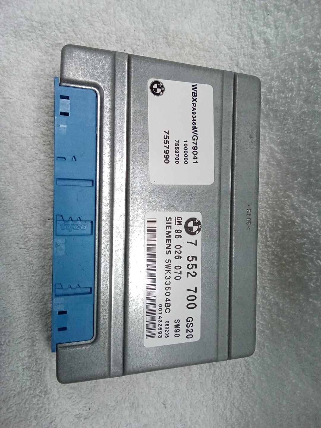 2006 Bmw X3 Transmission Control Module Tcu Tcm 7 552 700 GS20 | eBay
