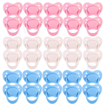 10x Magnetic Pacifiers Internal Magnet Pacifier for Reborn Dolls ...