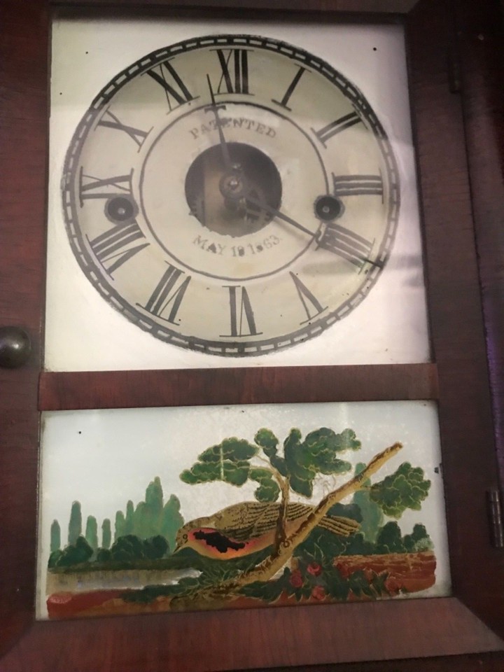 Civil war clock-Incredible 19th Century Clock | eBay