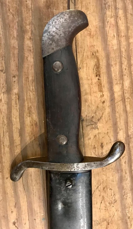 Argentine artillery short sword 1909 with matching numbered scabbard J ...
