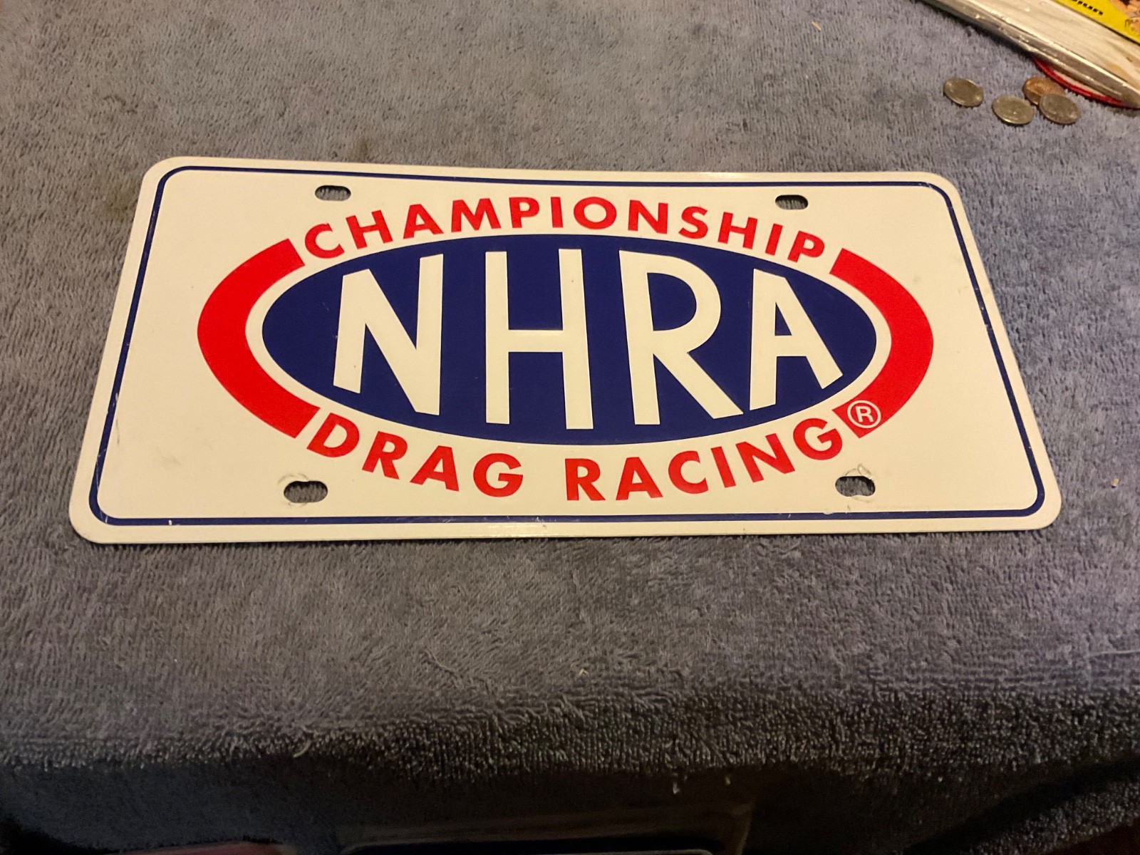 Metal License Plate NHRA Championship Drag Racing | eBay