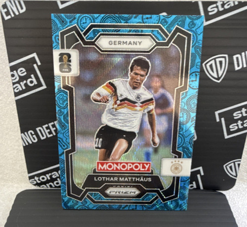 Panini Monopoly Prizm Blue Lothar Matthäus Germany #64 Soccer Card | eBay