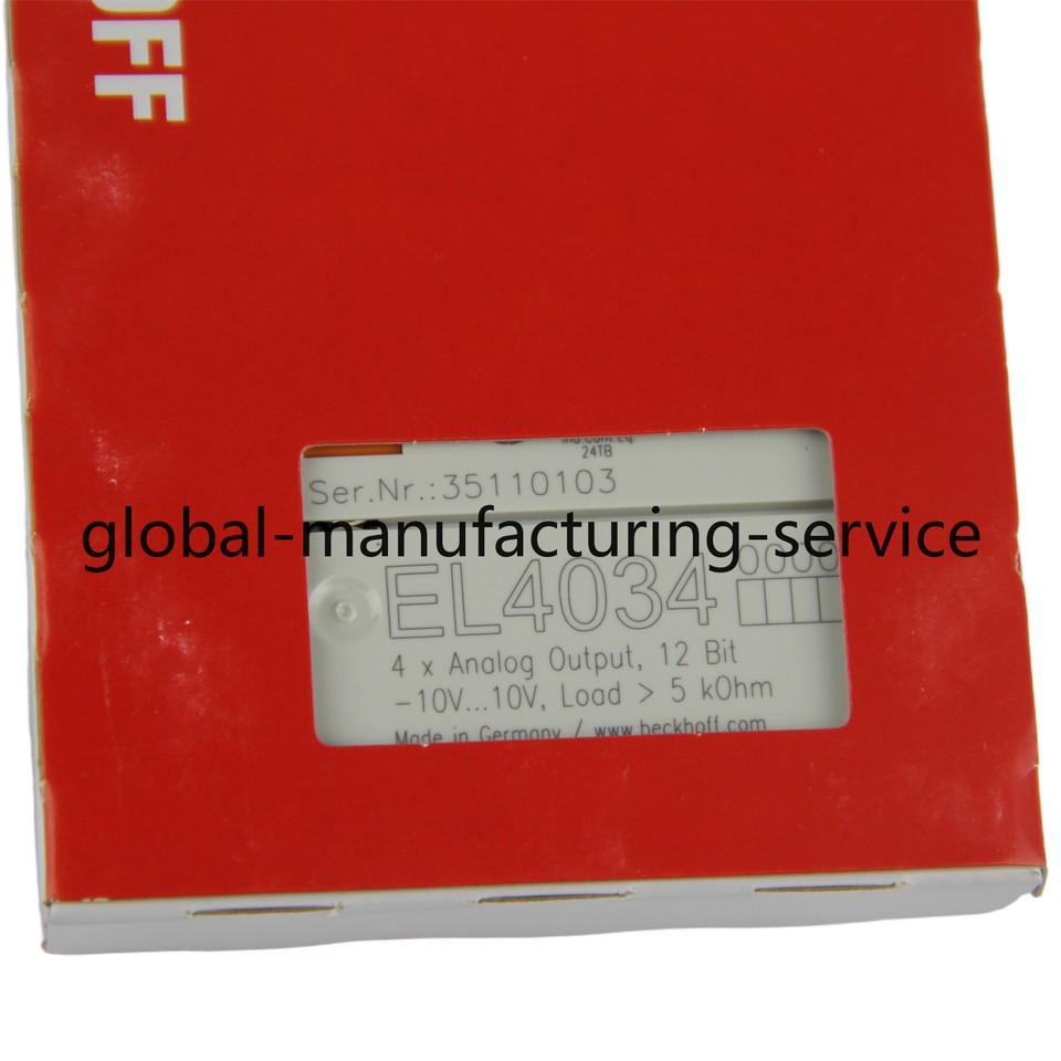 1pcs New Beckhoff EL4034 EL 4034 Digital PLC Moudule In Box | eBay