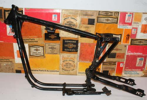 Harley-Davidson Ironhead XL Sportster Frame + Swingarm 1976 | eBay