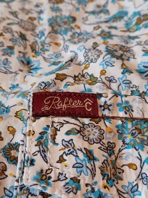 Rafter C Red Dirt Collection Western Floral Short Sleeve Pearl Snap ...