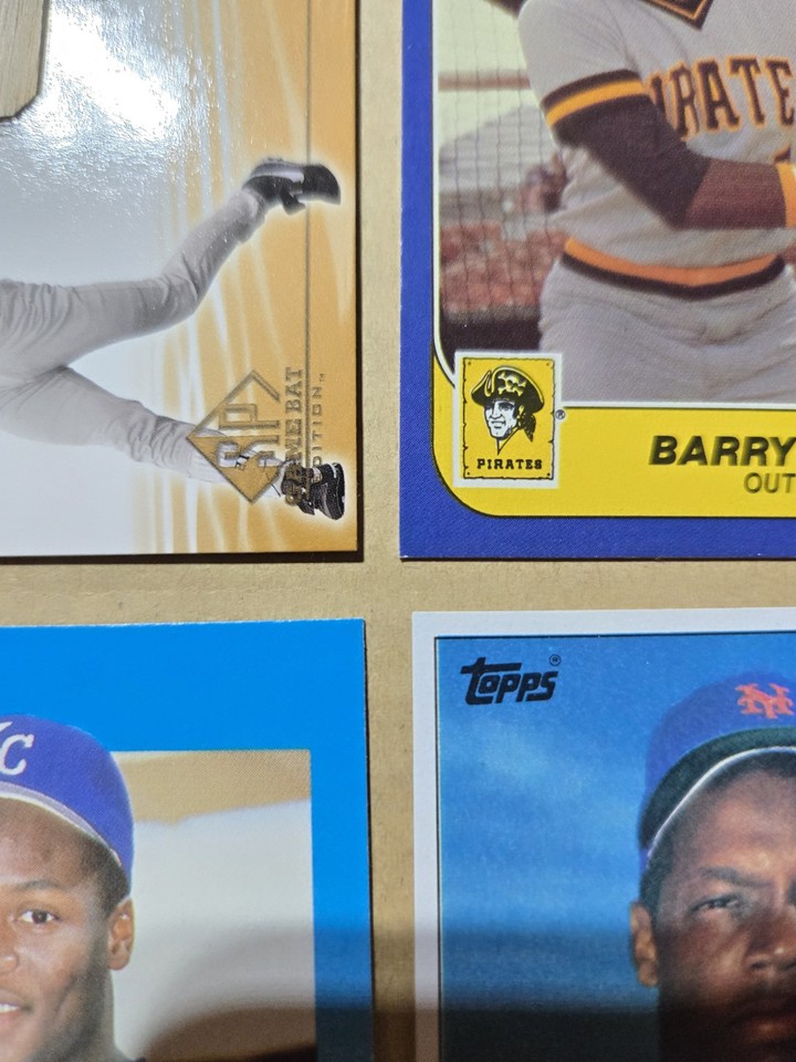 80-00 RC HoF LOT (4)(C21) BONDS O'NEIL-BAT JACKSON GOODEN!!! | eBay