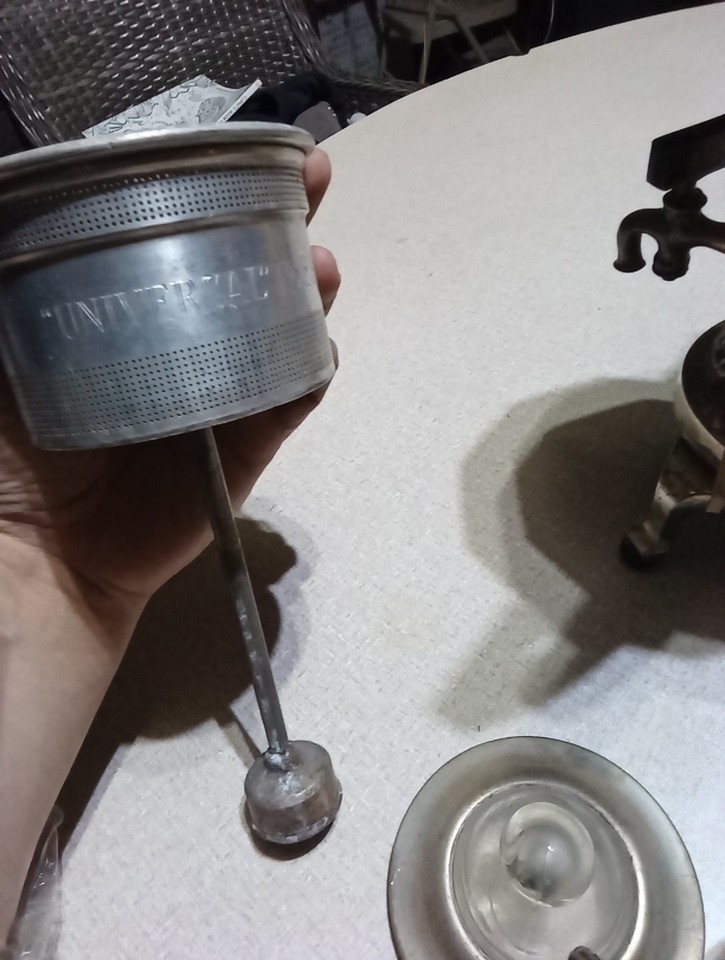Antique Landers Frary Clark Universal Coffee Pot Percolator #E9169 ...