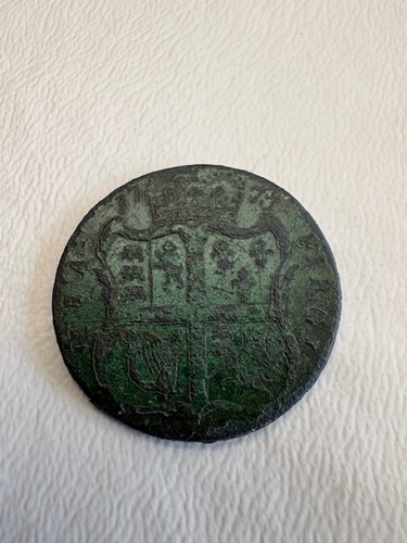 1773 Virginia Half Penny Colonial Copper Coin | eBay