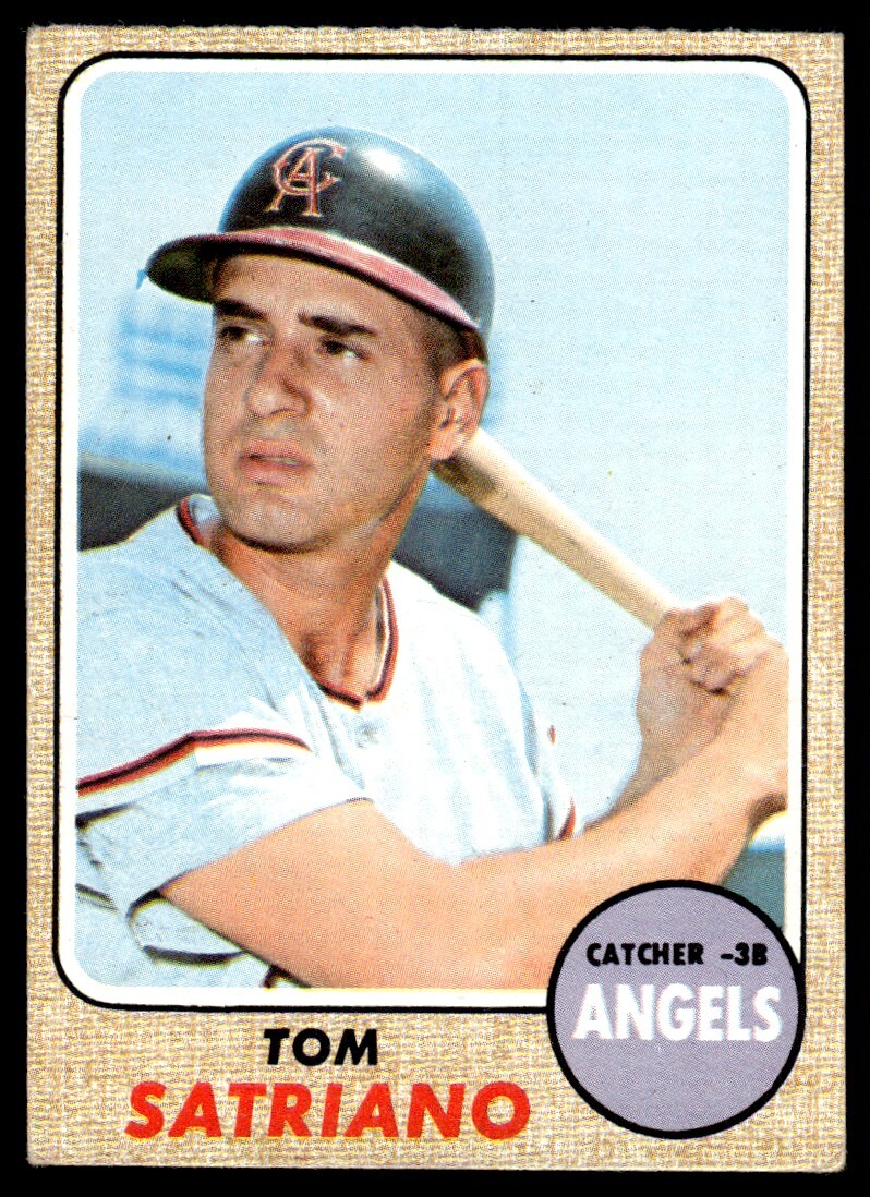 1968 Topps Tom Satriano California Angels #238 | eBay