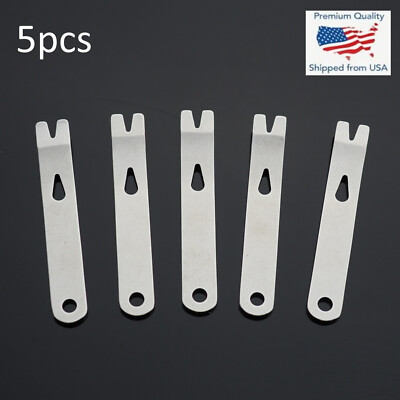 5 PCS Gear Mini Crowbar Pocket Pry Bar Keychain Multi Tool Survival ...