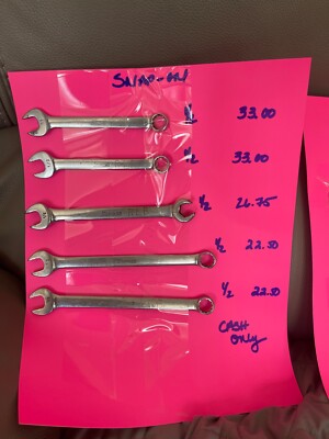 snap on wrenches misc sized | eBay