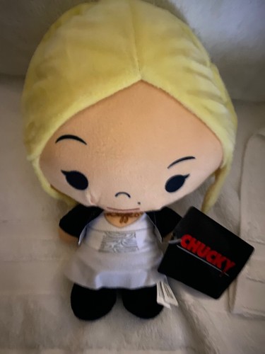 Chucky 10"Tiffany Valentine Chibi Big Head Plush Figure BNWT 2024 RARE ...