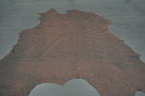 Brown Leather Hide Upholstery Whole Full Cow Hide 50 Square Feet ...
