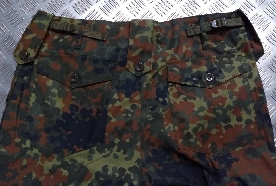 Flecktarn Camo Trousers Military Style Combat / Field Army Pants All ...