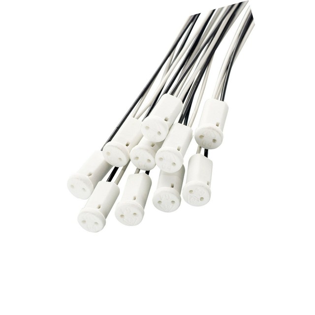 Rayhoo Light Sockets G4 LED Bulb Halogen Mr11 Base Ceremic Lamp Holder ...