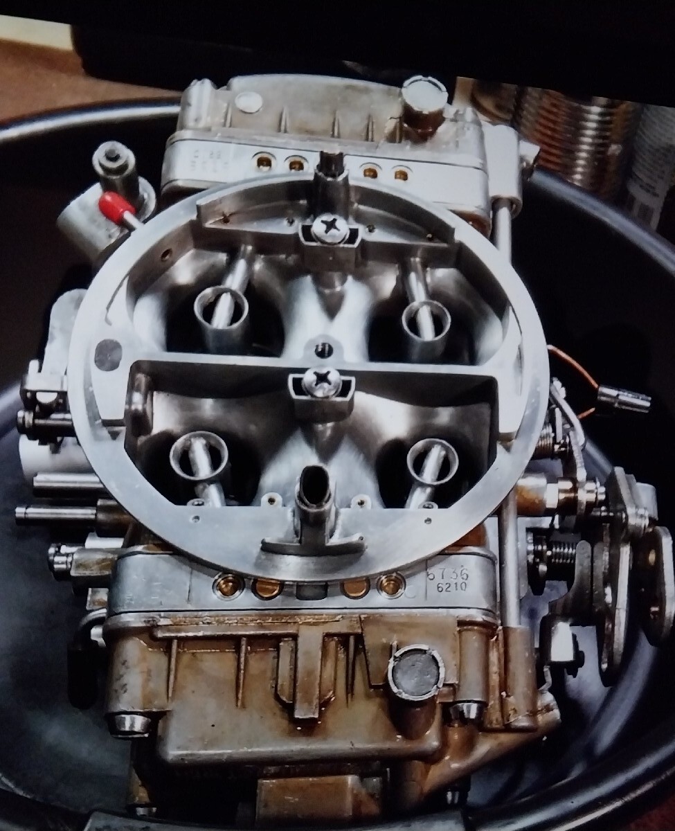 Holley Carb 4165/650 spread-bore mechanical double pumper primary ...