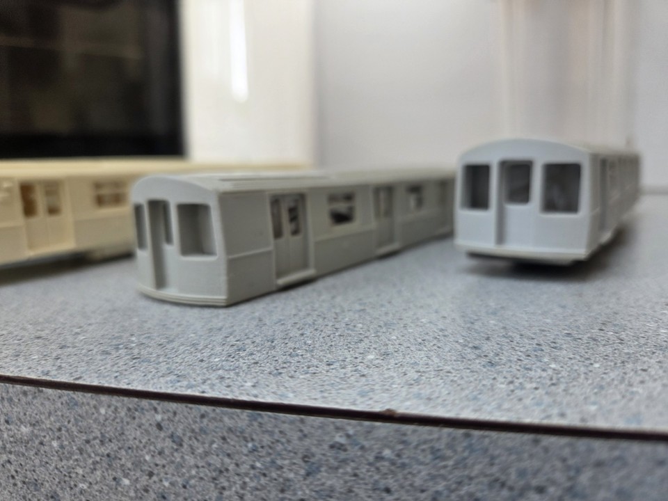Island Modelworks HO Scale MTA New York City Transit Authority 4 Car R ...