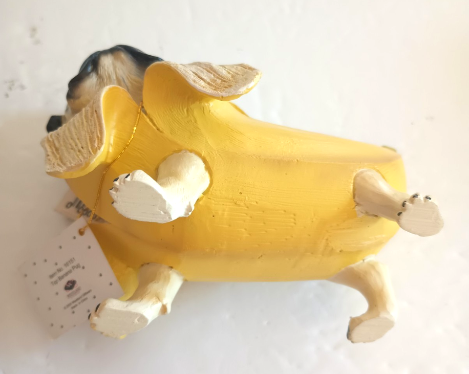 Westland Gifts Pugnacious Pug-nacious Banana Pug 2008 Retired #16151 | eBay